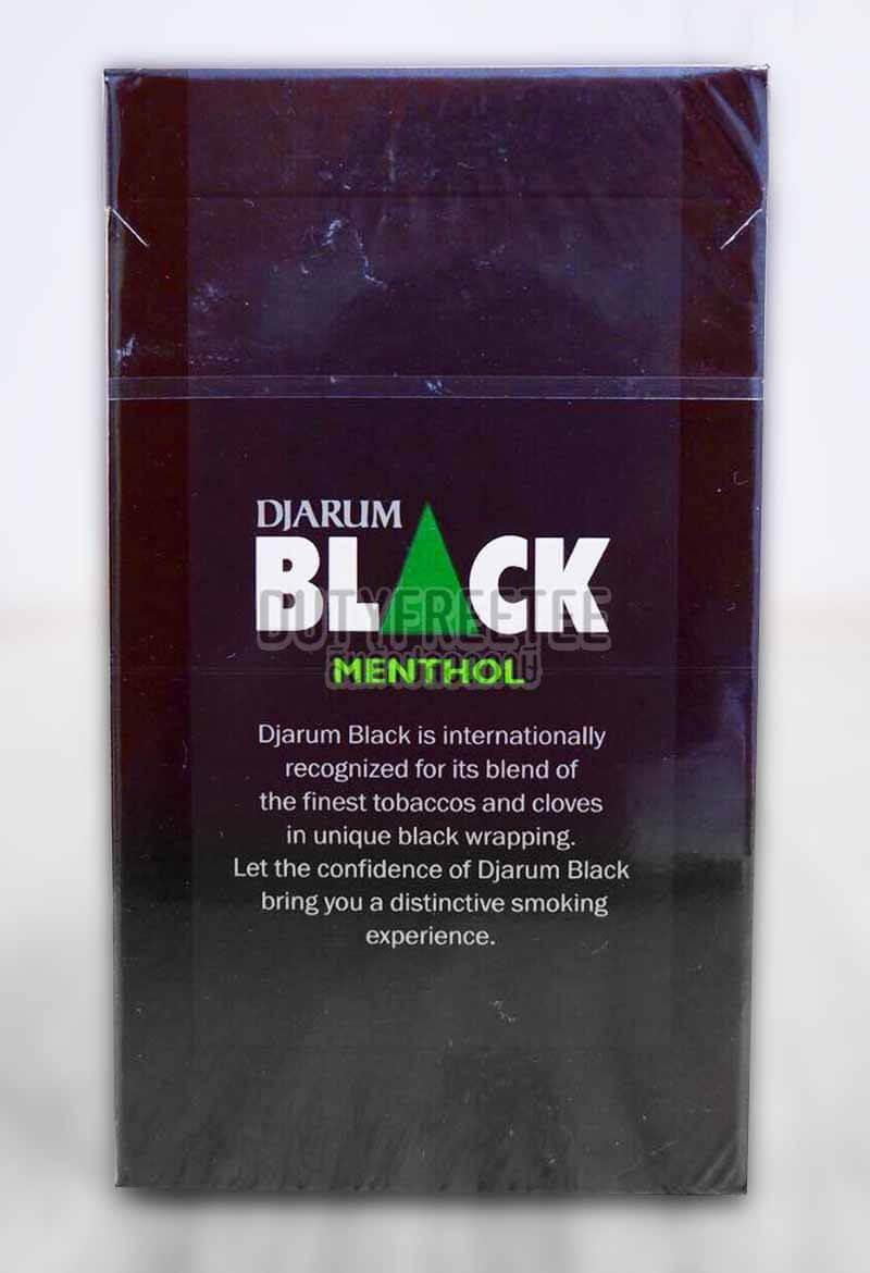 Djarum Black Menthol – DUTYFREETEE