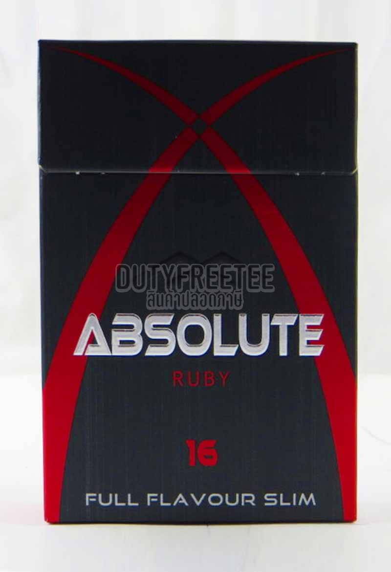 บุหรี่ Absolute Ruby – DUTYFREETEE