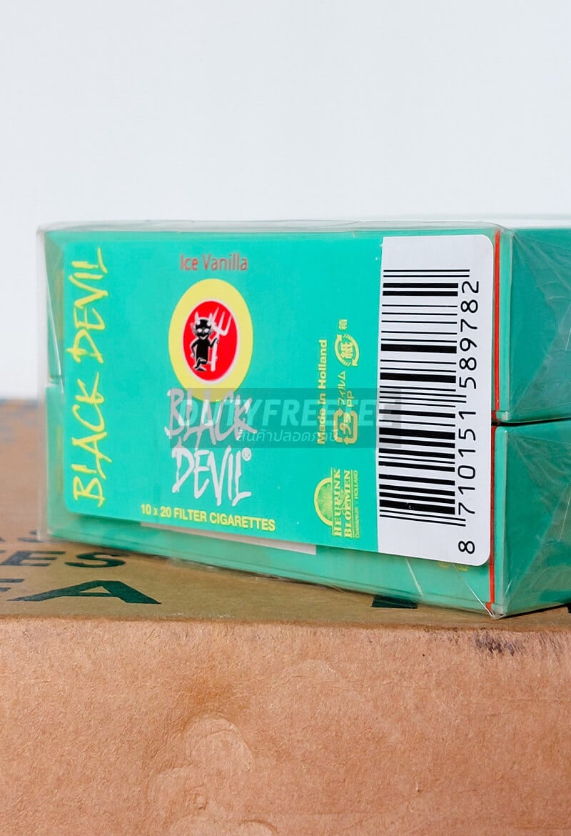 Black Devil Ice Vanilla (ไม่เย็น) – DUTYFREETEE